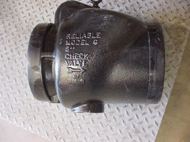 8 Inch Reliable Mod G Riser Check Valve Fire Sprinkler Victolic Groved ...