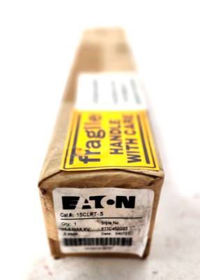 15CLPT-.5 EATON 15.5 MAX KV .5 AMP 677C452G23 FUSE ( NEW IN BOX ) | eBay