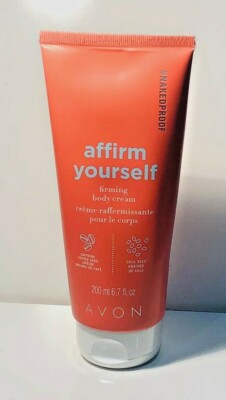 AVON AFFIRM YOURSELF FIRMING BODY CREAM BANISH CREPEY SKIN | eBay