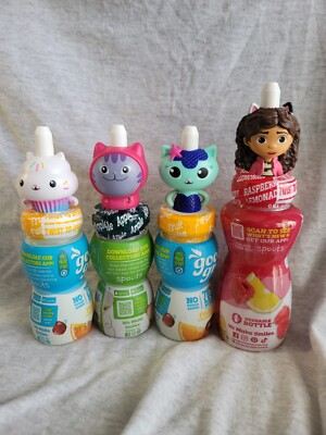 NEW Set of 4 Good 2 Grow Juice Topper - Gabby's Dollhouse Gabby DJ ...