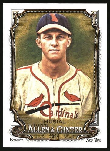 2024 Topps Allen & Ginter #101 Stan Musial | eBay