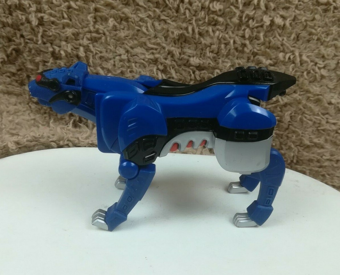 Rare Bandai Power Rangers Jungle Fury PRIDE 'Jaguar Cat Zord' Figure ...