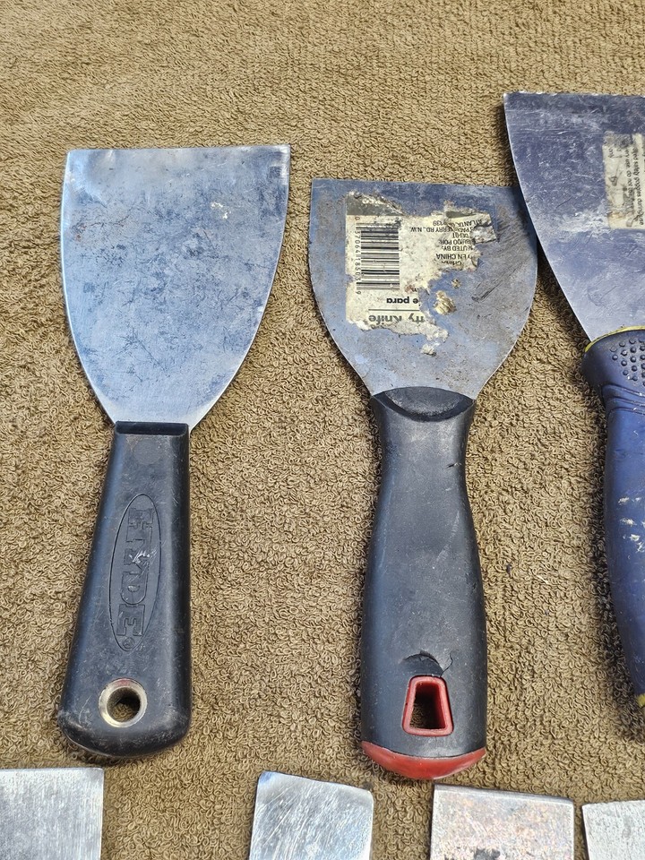 23 Hyde Putty Knives Paint Chisel Scraper Drywall Knife 1" 1-1/2 3 ...