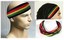 Rasta Headband Reggae Dreadlock Mens Girls Headband Head Wrap Jamaica ...