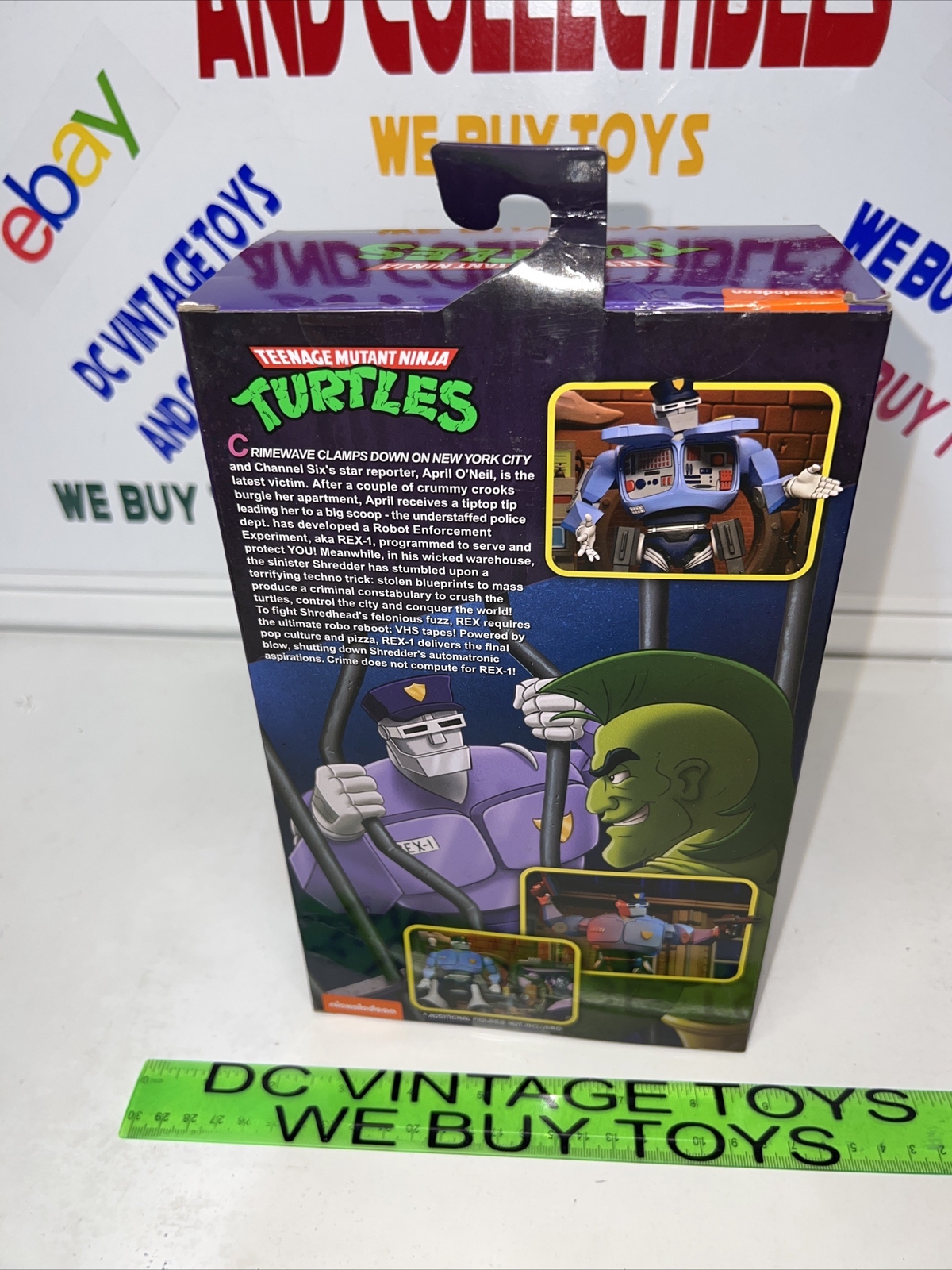 NECA Teenage Mutant Ninja Turtles - 7" Cartoon Ultimate Rex Action ...