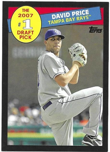 2016 Topps Archives - 1985 Topps #1 Draft Picks David Price #85DP-DP ...