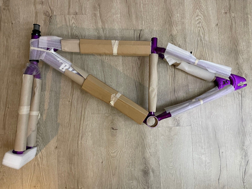 New SE Bikes Big Ripper 29" Frameset Purple Rain Color Frame & Fork | eBay