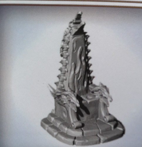 DRAGON BONE THRONE / MINIATURE / DUNGEONS & LASERS/M64 | eBay