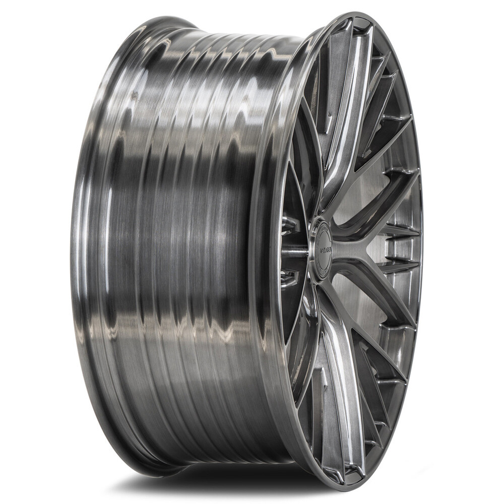 24" Velgen VFF-12 Titanium 24x10 Forged Wheels Rims Fits 2015-2023 Ford ...
