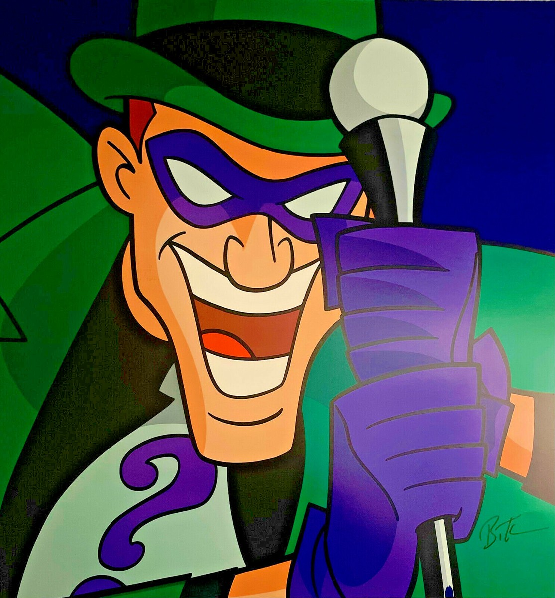 Batman Riddler Cartoon
