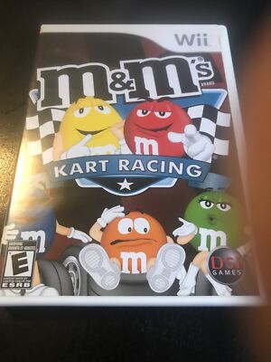 Nintendo Wii M&M MM Kart Racing Complete Cart W/Manual | eBay