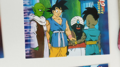 Carte Dragon Ball GT Serie Part 2 n° 18 card DBZ Panini Goku Uub Popo ...