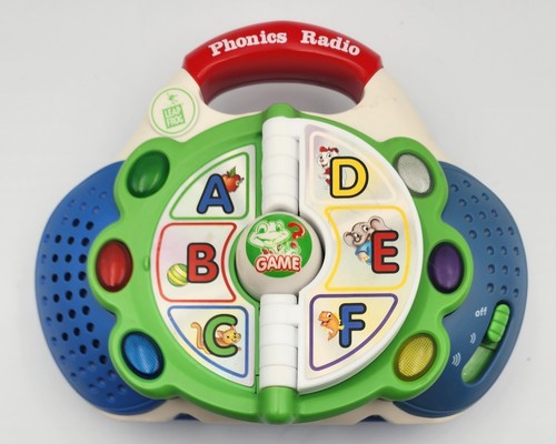 Leap Frog PHONICS RADIO Educational Alphabet Learning Toy (Tested and ...