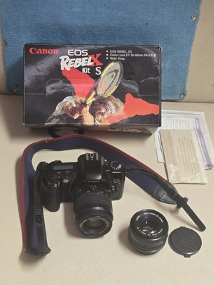 Canon EOS Rebel X S 35mm SLR Film Camera w/35-80mm Lens * TESTED ...