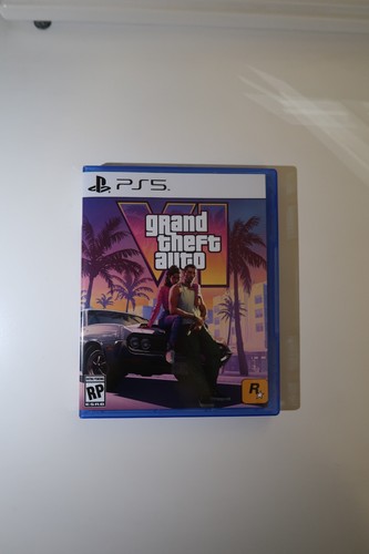 GTA 6 PS5 Case, Lore Pack, 10 Stickers, Dummy Disc, Mini Poster(No game ...