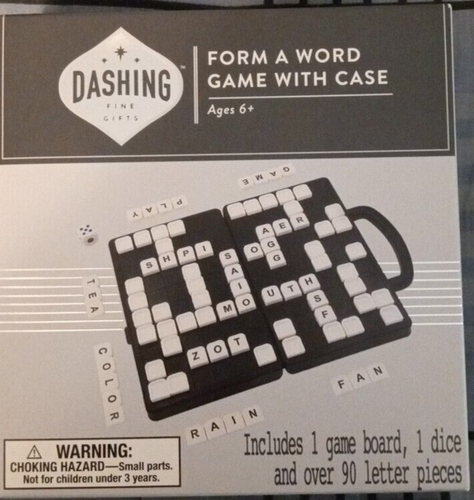 NEW - Dashing Scrabble Style Word Travel Game 2018 - D4 | eBay