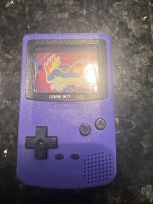 Burger King Game Boy Color Pokemon 2000 Quilava Purple Chasney game ...