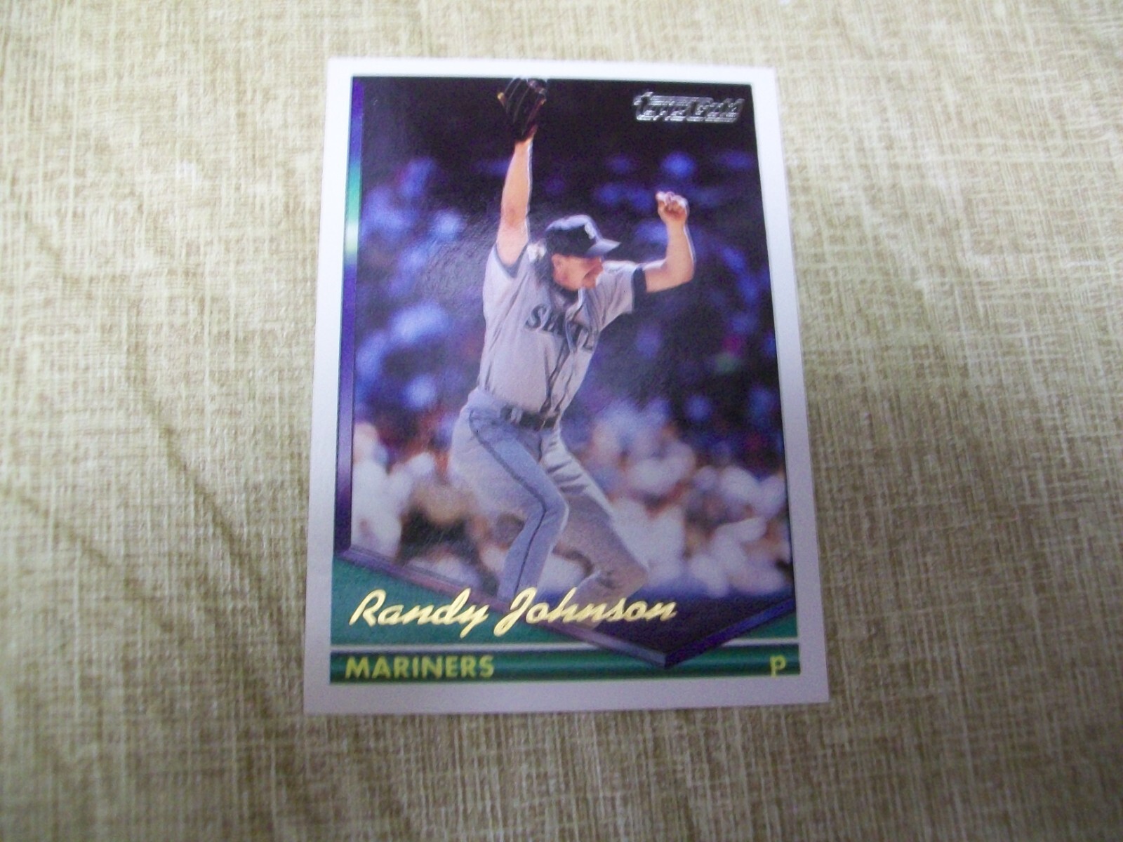 1994 Topps Baseball Randy Johnson Topps Gold #290 | eBay