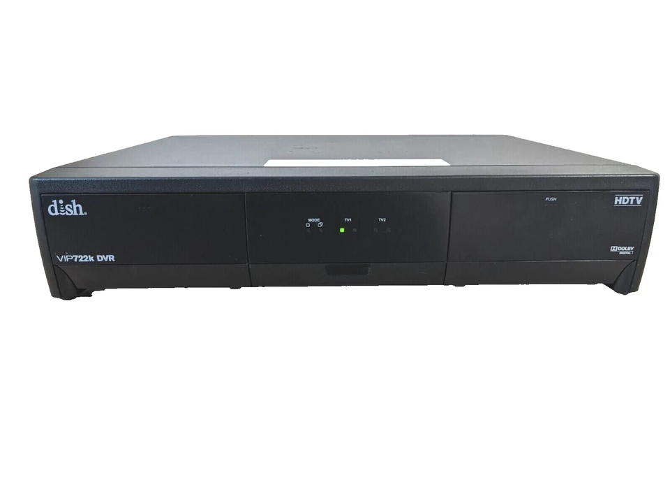 Dish Network Vip722k DVR Receiver w/Dish (2) Remote 21.1 IR+Cables ...