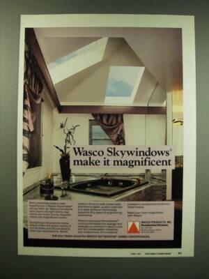 1987 Wasco Skywindow Ad - Wasco Skywindows make it magnificent | eBay