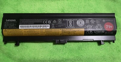 GENUINE LENOVO THINKPAD L560 BATTERY 10.8V 48Wh 4400mAh 00NY486 00NY488 ...