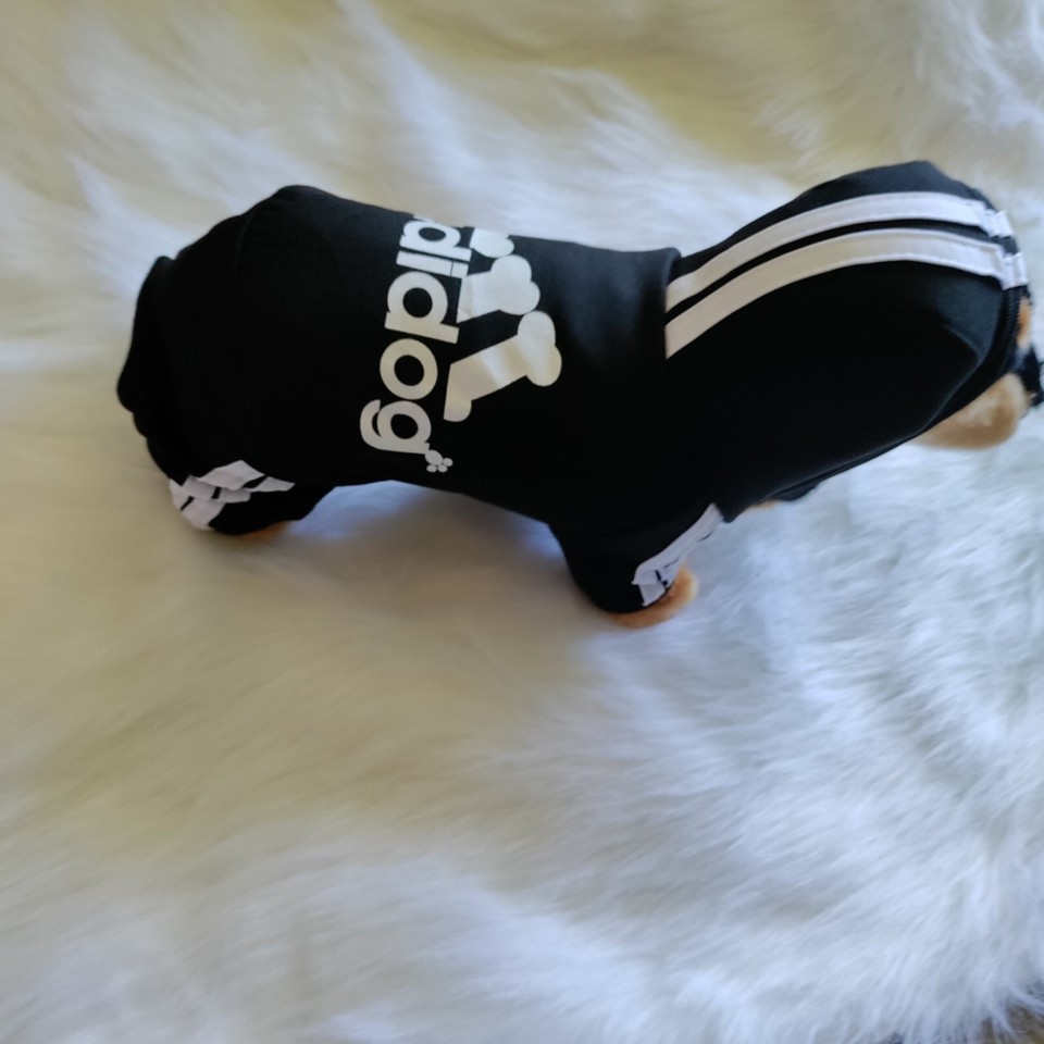 Adidog Dog/Puppy-Pet Designer Inspired Hoodie 4 Leg Warm Winter/Fall ...
