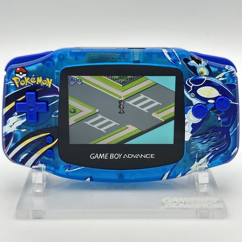 Game Boy Advance GBA Custom IPS Backlit Screen UV Printed Shell Kyogre ...