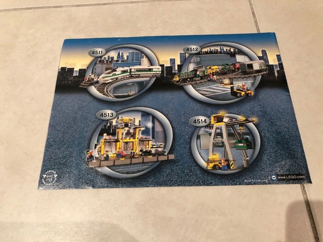 LEGO World City High Speed Train (#4511) for sale online | eBay