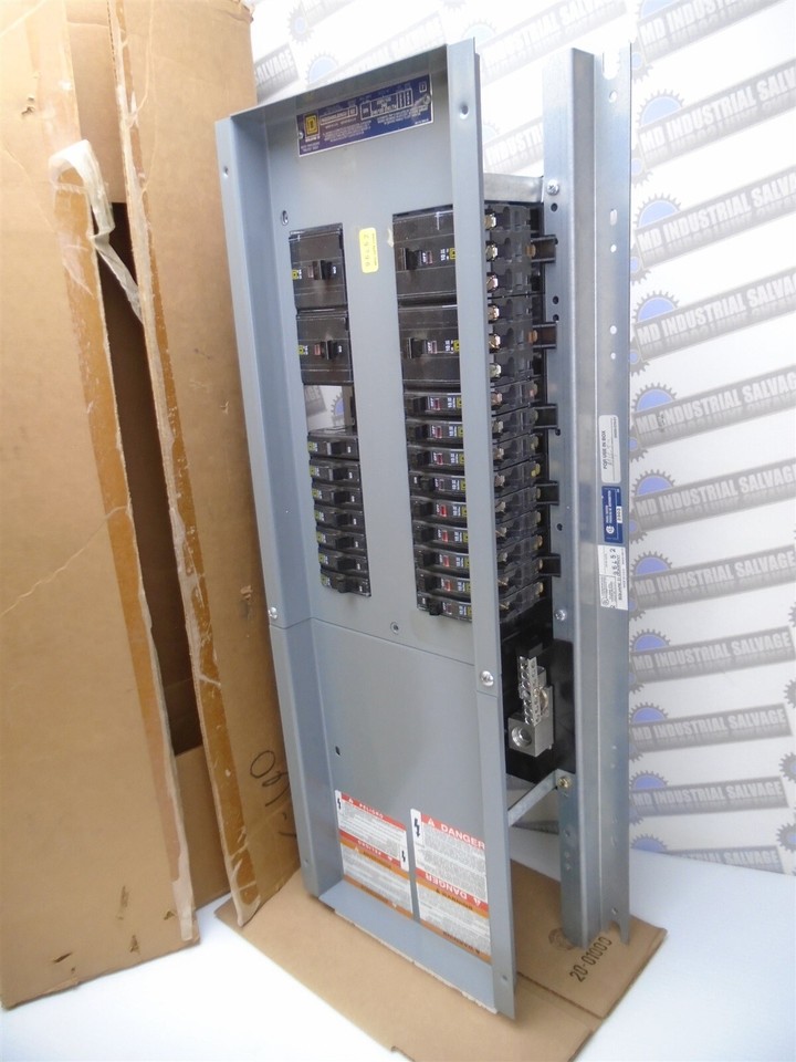SQUARE D - NQOD430L225CU - 225A - INTERIOR PANELBOARD -w/ NEW QOB ...