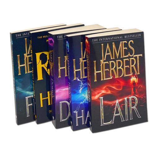 James Herbert Collection 5 Books Set (The Rats, Lair, Domain, Haunted ...