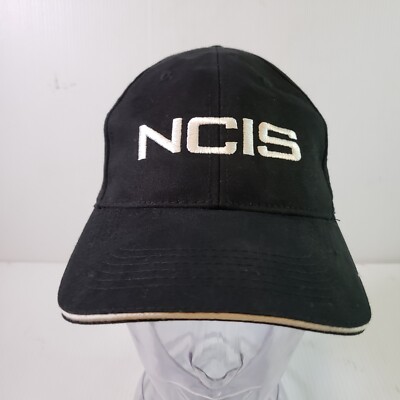 NCIS Black Adjustable Strap Cap "Special Agents" Hat 2010 CBS Studios ...