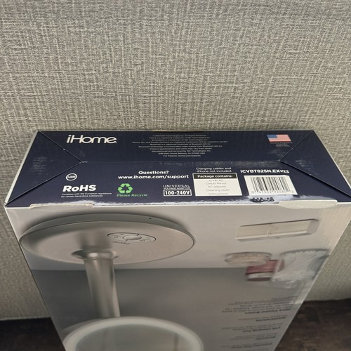 iHome Lux Pro LED Vanity Mirror Light with Bluetooth ICVBT82SN | eBay
