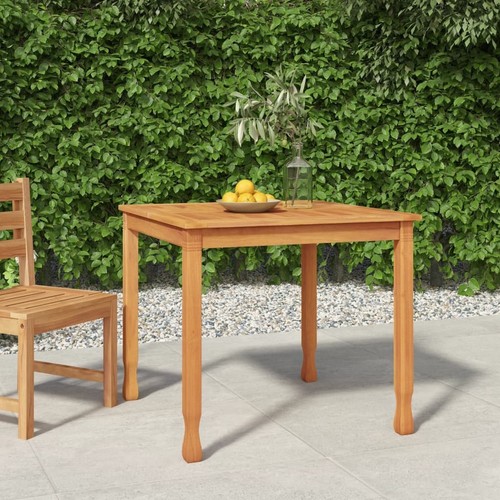 Dining Table Teak Solid teak wood Small Durable Dining Table ...