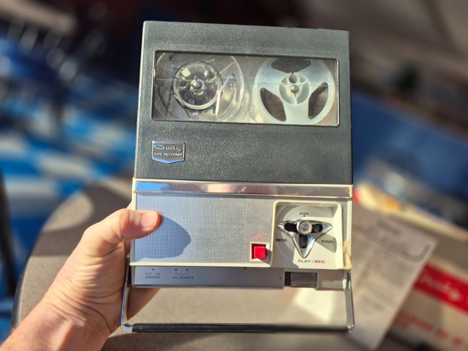 Craig Model 212 Portable Reel To Reel Tape Recorder w/ Box ...