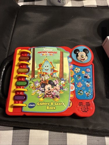 V-tech Disney Junior Mickey Mouse Fun House Explore & Learn Electronic ...