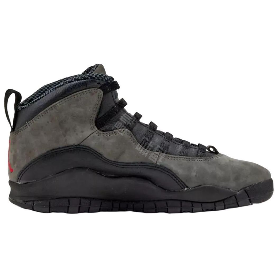 Jordan Air Jordan 10 Mid top Vintage Basketball Shoes Mens Black HJ6779 ...