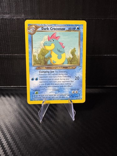 Dark Croconaw 32/105 Neo Destiny Regular Uncommon Pokémon TCG Vintage ...