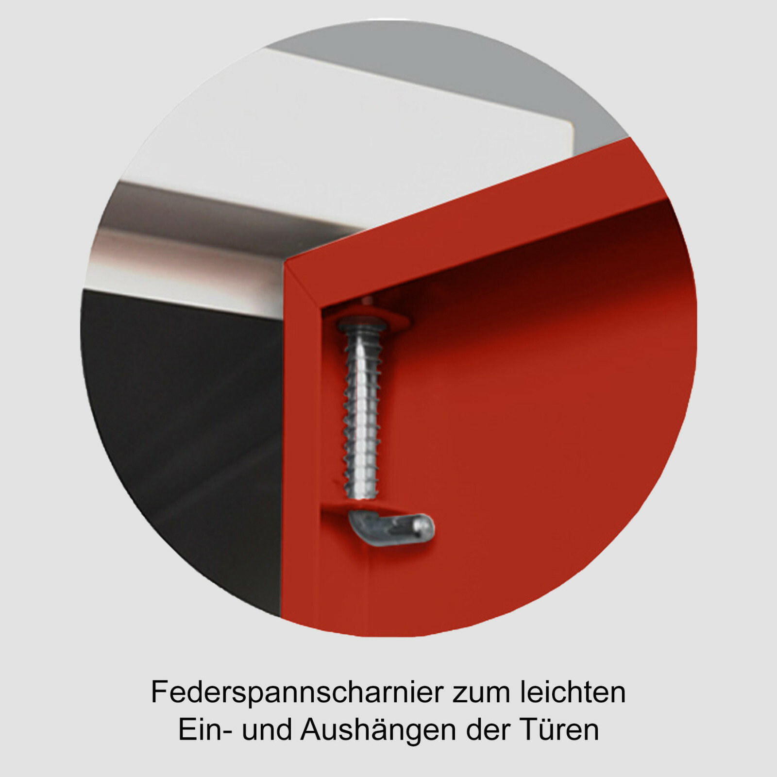 Spind Schwarz-Weiß-Trennung Stahlspind Metallspind Trennwand reine ...