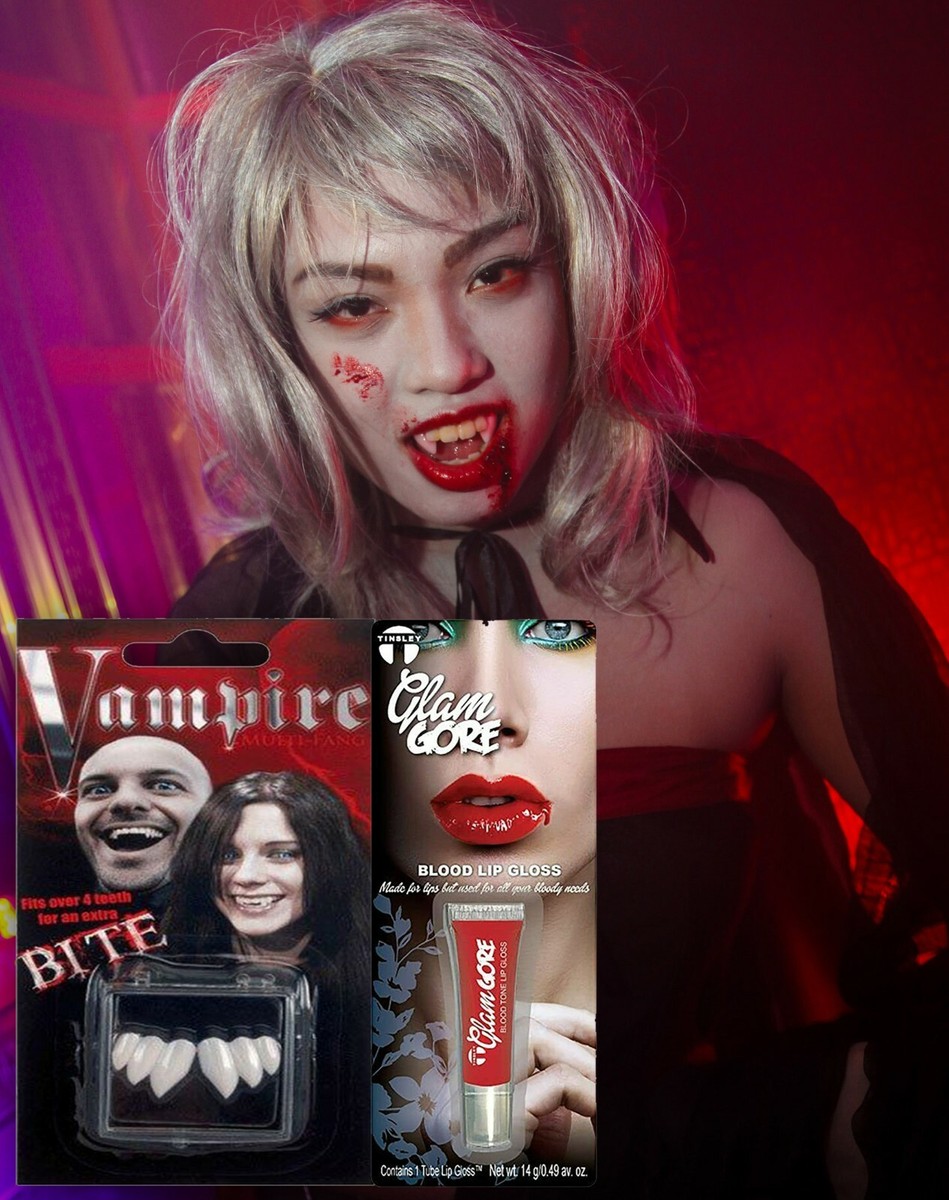 Vampire Blood Lips Wunschmotiv: Sexy Female Vampire Lips. Halloween