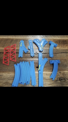 Thomas & Friends Tomy Blue Tracks Lot Trains Trackmaster Bundle Of 25 ...