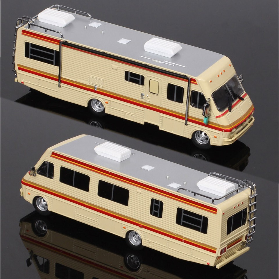 Greenlight 1/64 Scale 1986 Fleetwood Bounder RV Car Model Diecast Toy ...