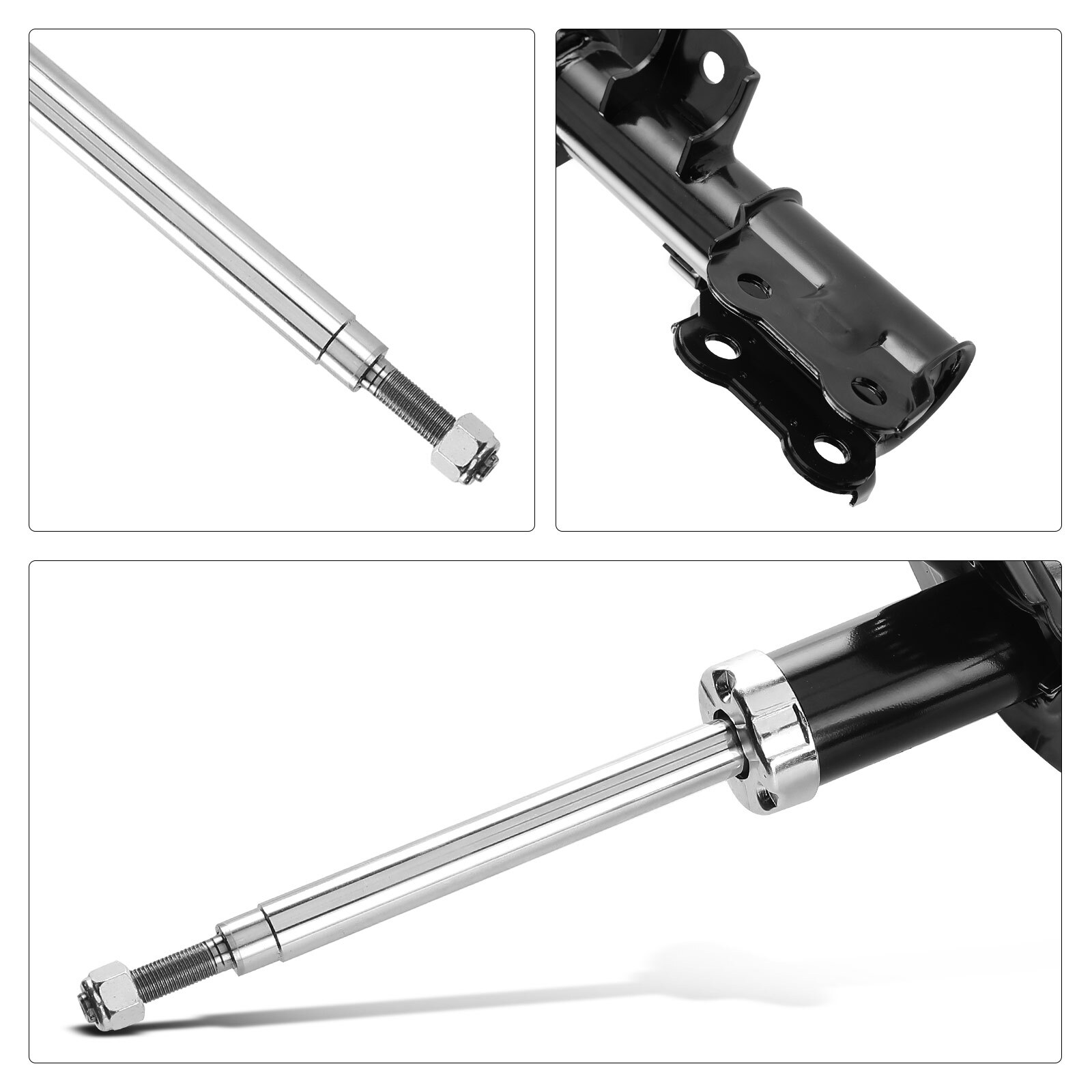 2x Shock Absorber Front Left Right for Kia Rio III UB Hyundai Accent RB ...