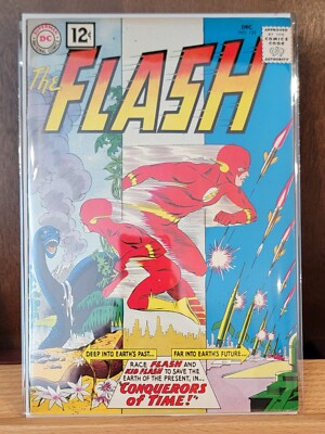 Flash #125 CGC 6.0 FN Kid Flash 1st App. Cosmic Treadmill 1961 Early ...