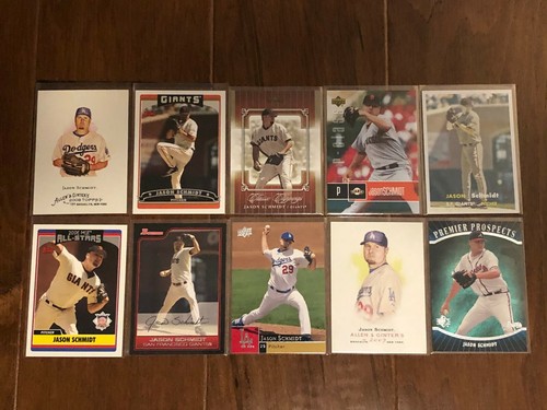 Jason Schmidt - San Francisco Giants - 10 Baseball Card Lot - No ...