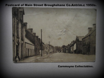 Vintage Postcard of Main Street Broughshane Co.Antrim.c1950s.AH3083 ...