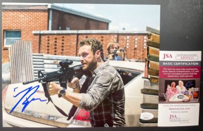 Ross Marquand Signed The Walking Dead 8x10 Photo B Autograph Aaron JSA ...