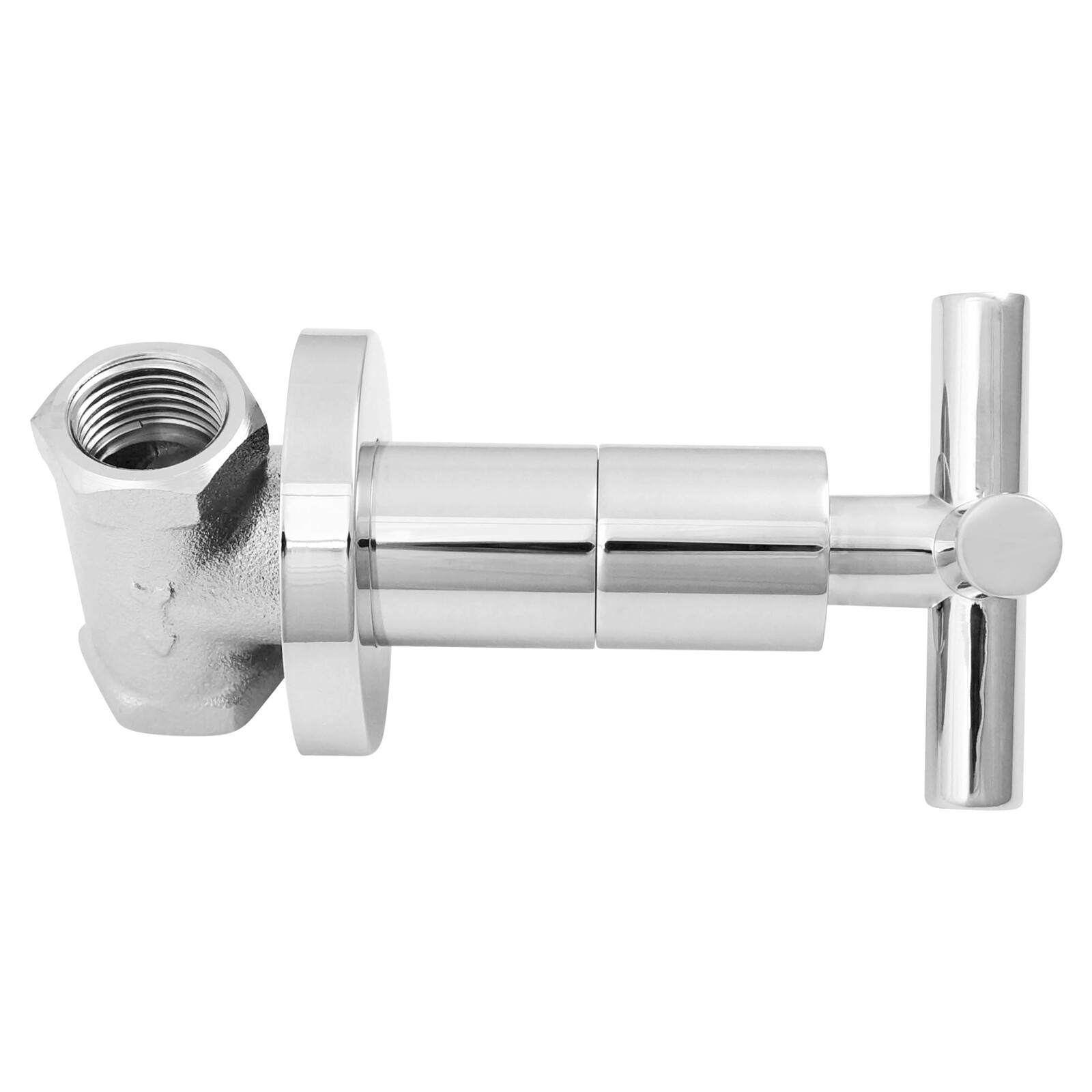 Welfenstein Absperrventil Unterputz Absperrhahn Kreuzgriff Messing 03 ...