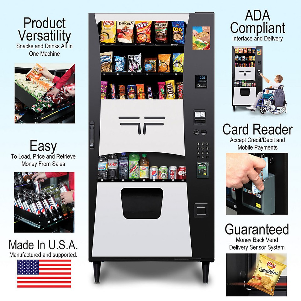 Selectivend Commander ADA Plus Snack Combo Vending Machine | eBay