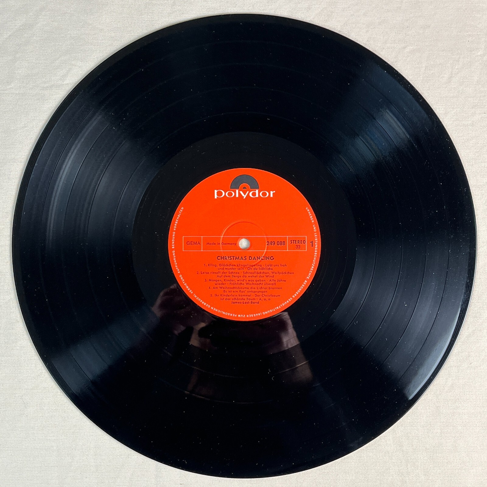 JAMES LAST Christmas Dancing Import 1966 Vinyl LP Polydor 249 088 - VG+ ...