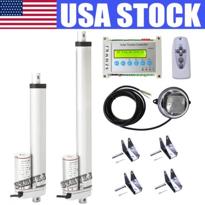 Complete Kit: Dual Axis Solar Panel Tracking Tracker Electronic Sun ...